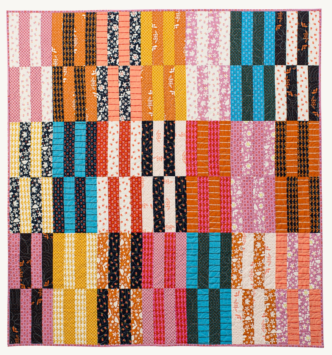 Jelly Stripes Quilt Pattern – Quilty Love