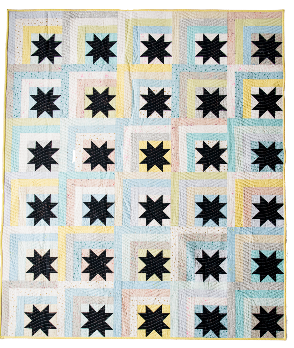 Log Cabin Stars Quilt – Quilty Love