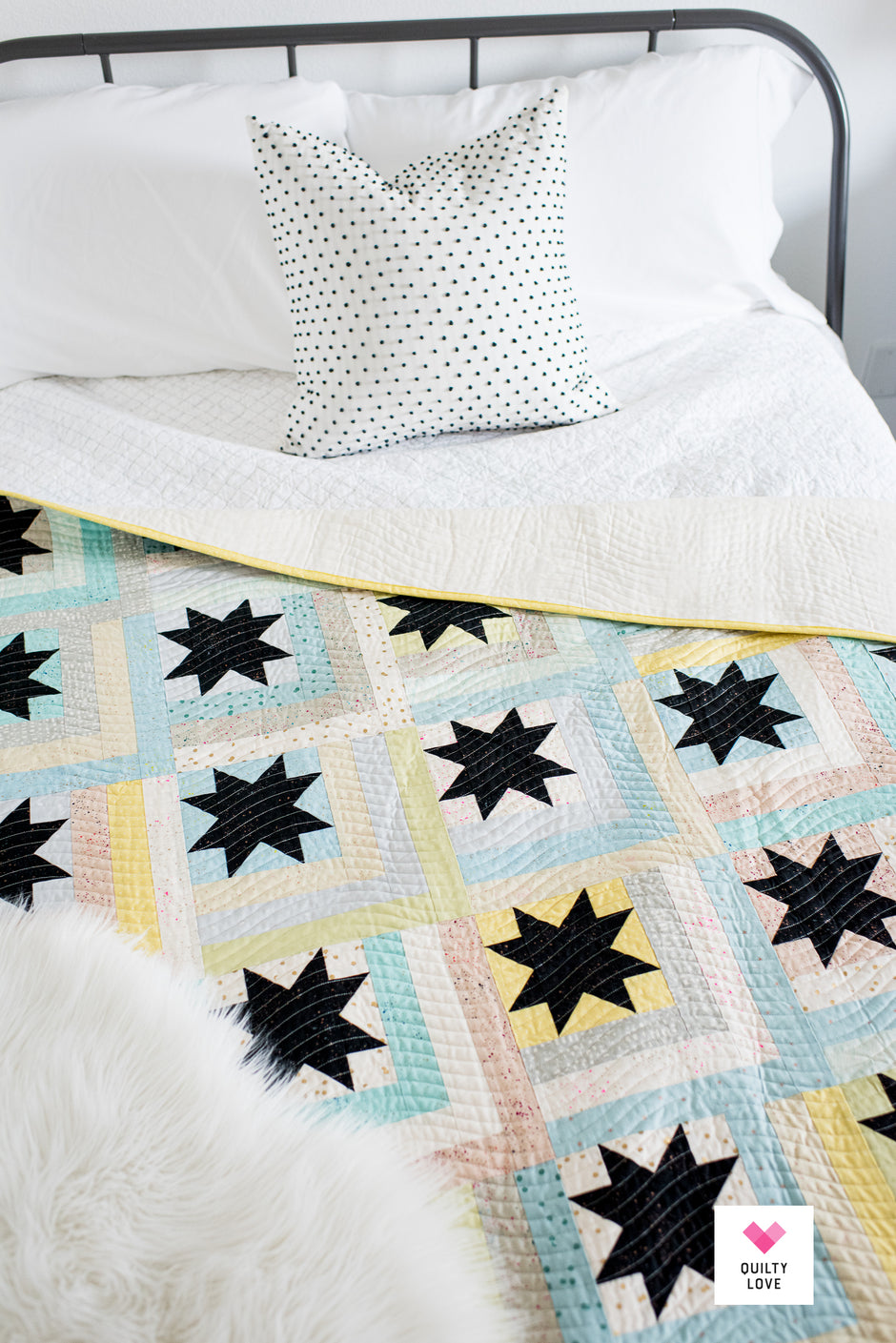 Log Cabin Stars Quilt – Quilty Love