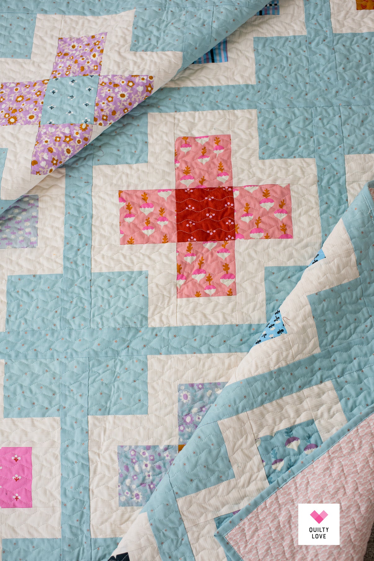 Plus Charmed PAPER Quilt Pattern – Quilty Love