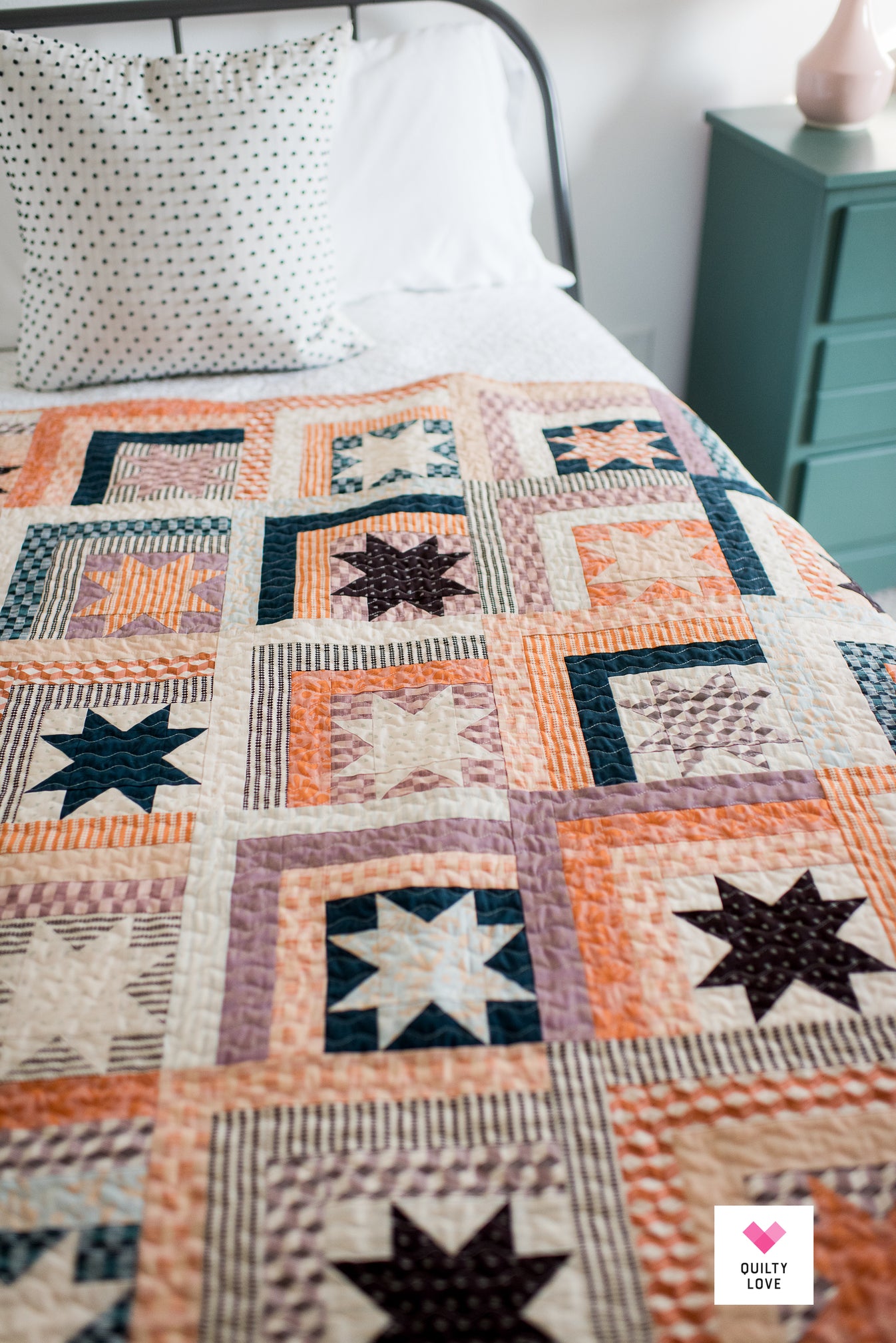 Log Cabin Stars PDF Quilt Pattern-Automatic Download – Quilty Love