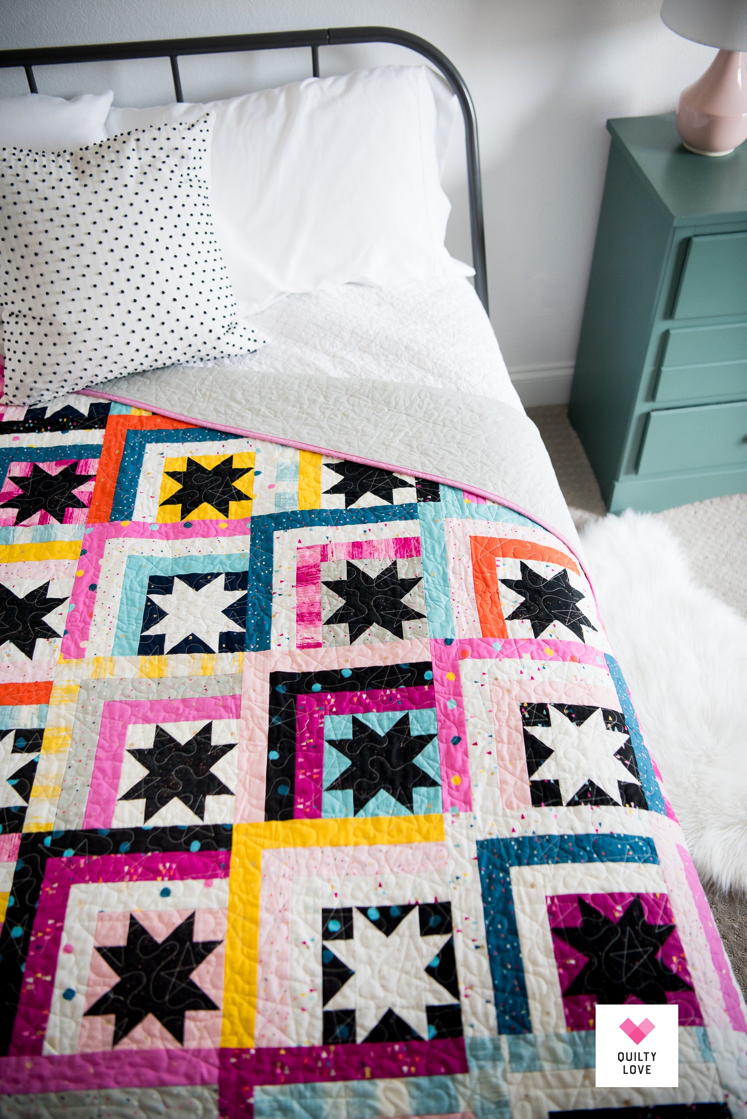 Log Cabin Stars PDF Quilt Pattern-Automatic Download – Quilty Love