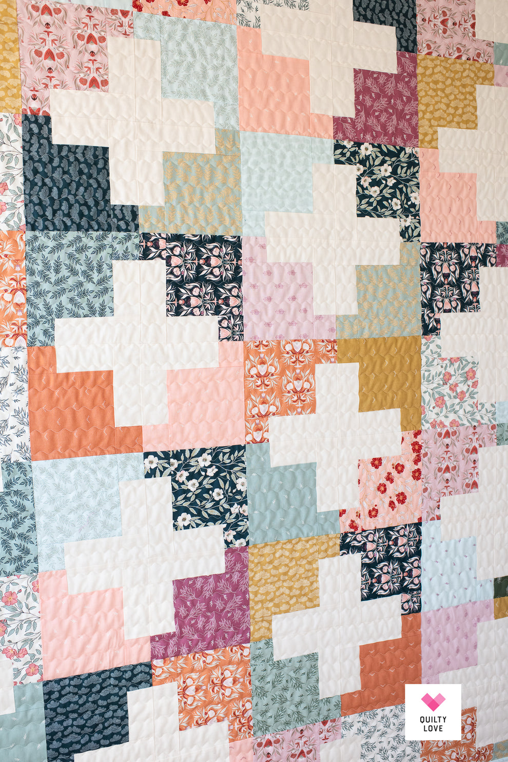 Plus Pop Printed booklet Quilt Pattern – Quilty Love