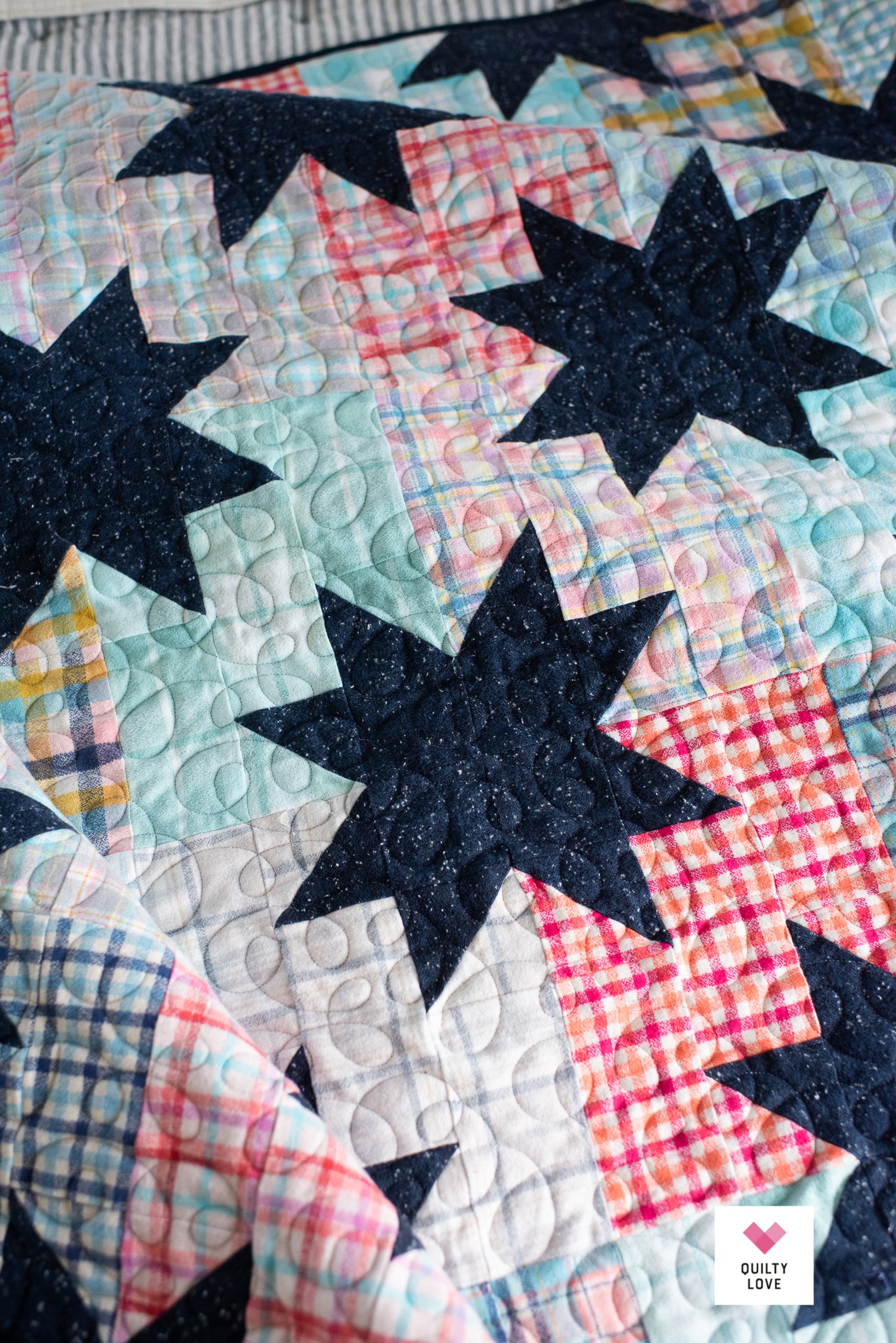 Star Pop PAPER Quilt Pattern – Quilty Love