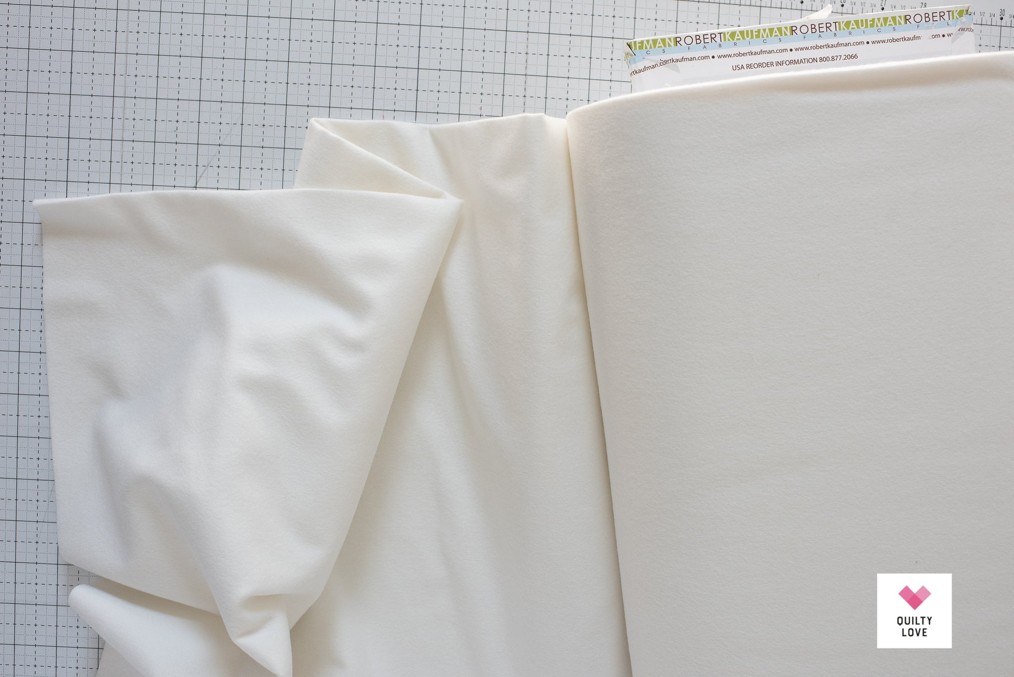 Robert Kaufman flannel - Snow – Quilty Love