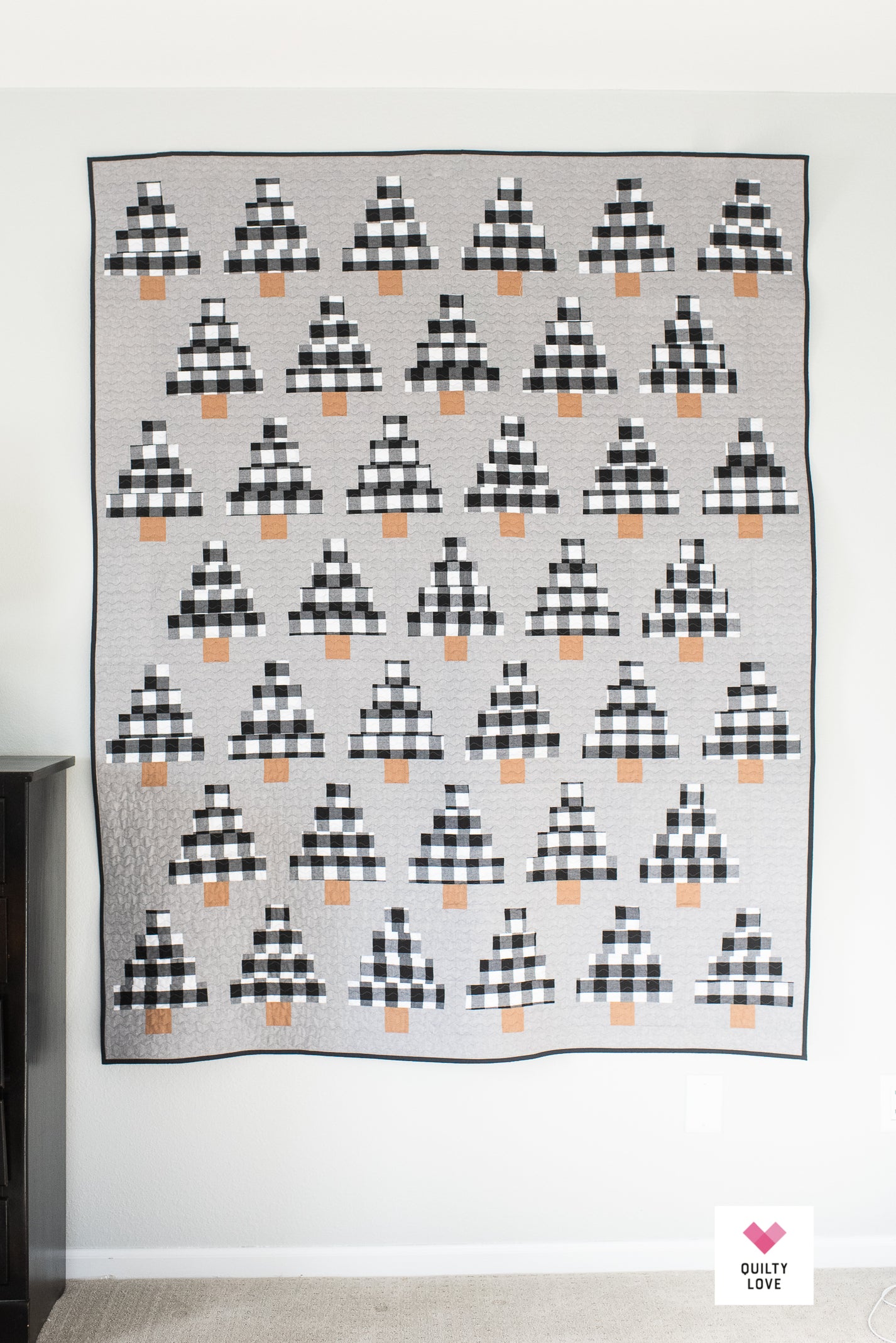 Quilty Trees Quilt Kit - Farmhouse Christmas – Quilty Love