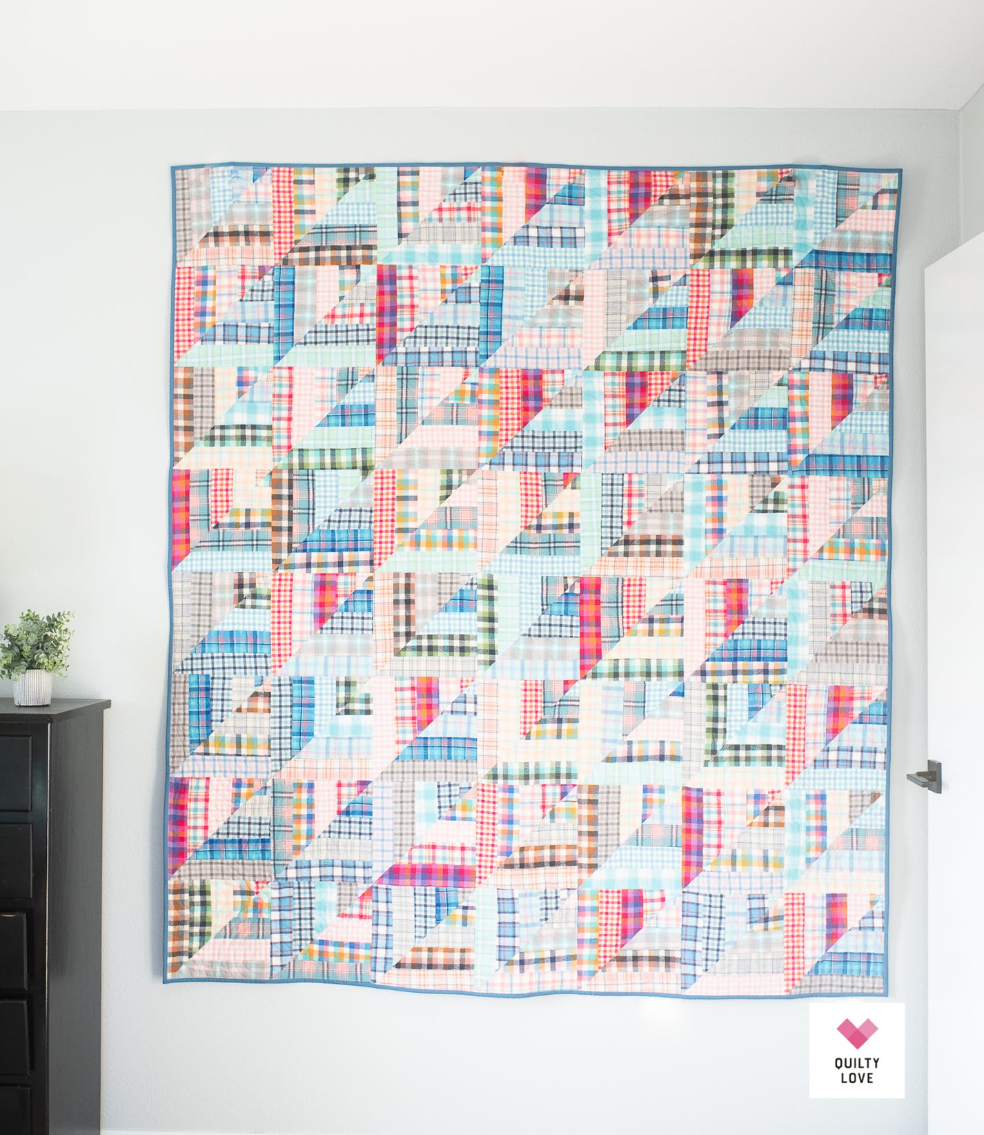Lucky Log Cabins PDF Quilt Pattern-Automatic Download – Quilty Love