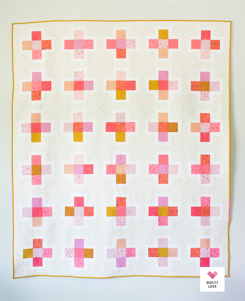 Plus Squared PAPER Quilt Pattern – Quilty Love