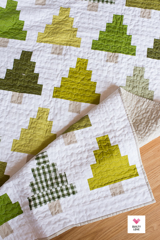 Quilty Trees PAPER quilt pattern – Quilty Love