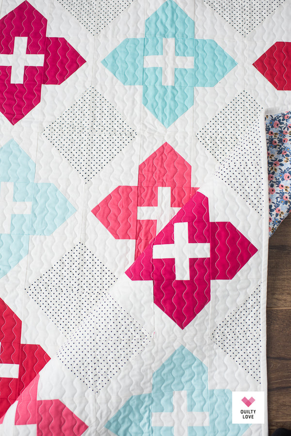 Stained Glass Windows PAPER Quilt Pattern – Quilty Love