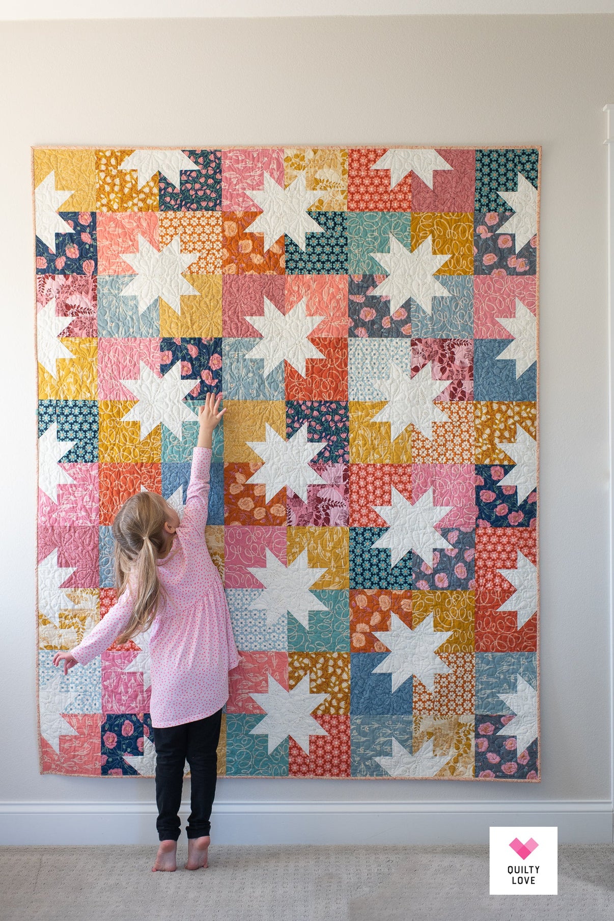 Star Pop II Quilt Pattern-Printed booklet – Quilty Love