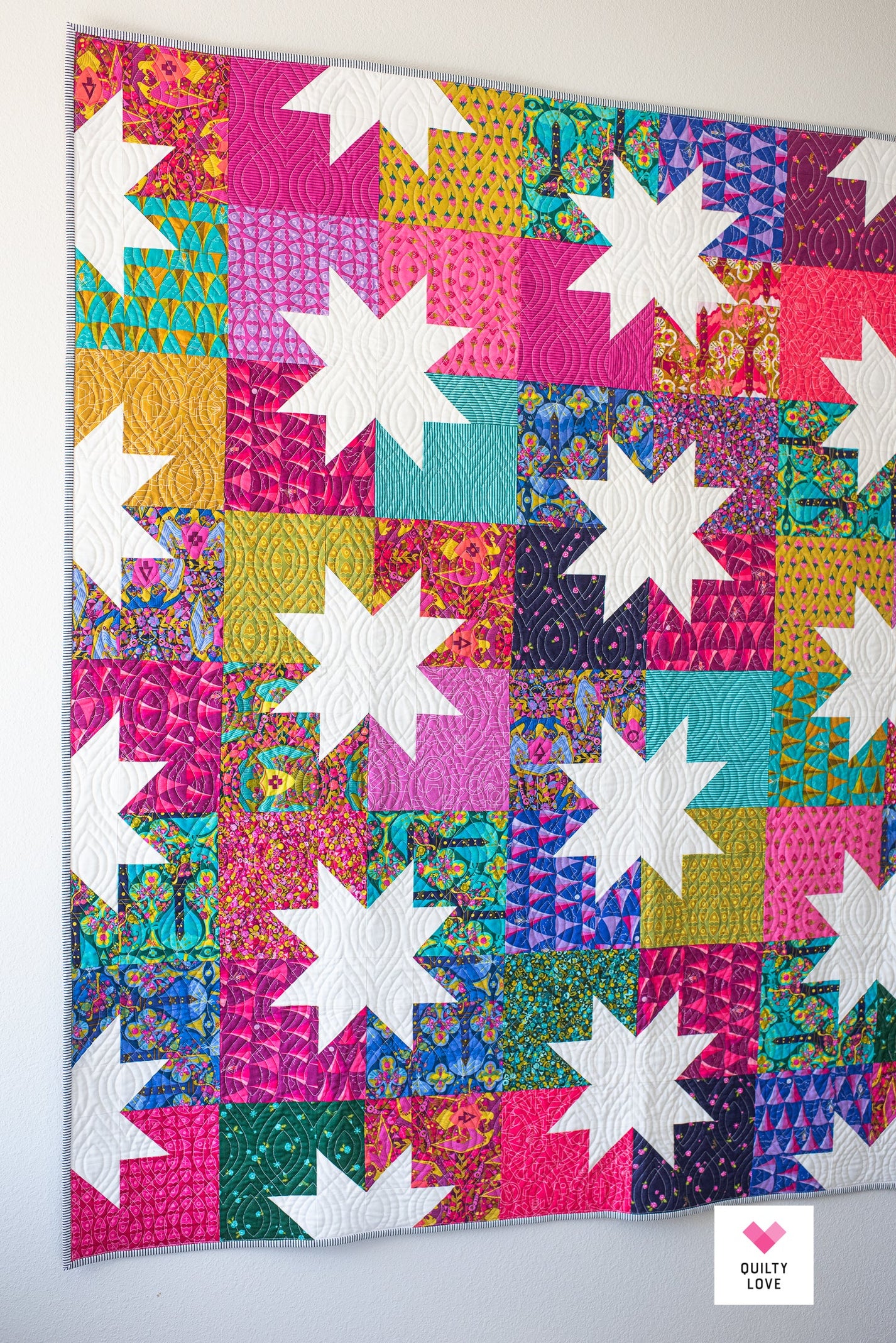 Star Pop II Quilt Pattern-Printed booklet – Quilty Love