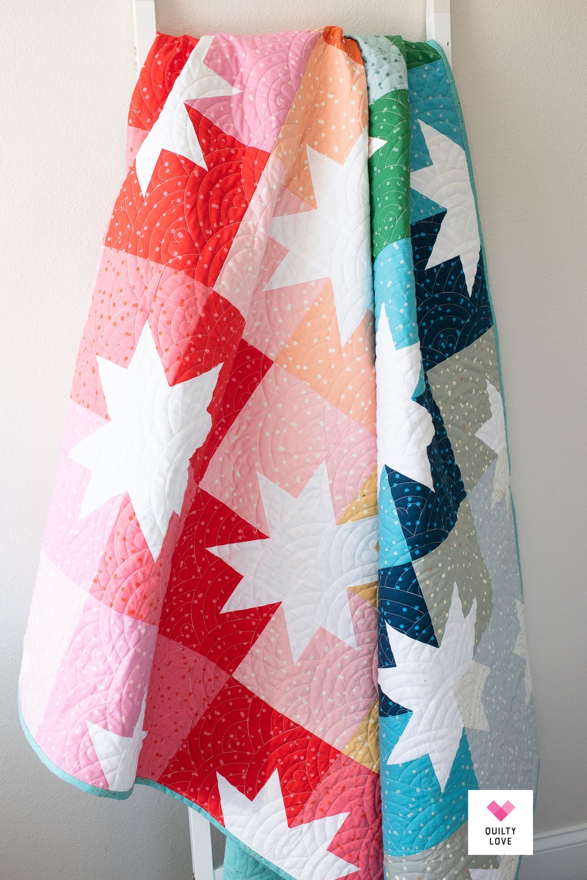 Star Pop II Quilt Pattern-Printed booklet – Quilty Love